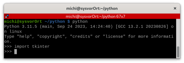 Python – tkinter mit Beispielen – Programmieren lernen