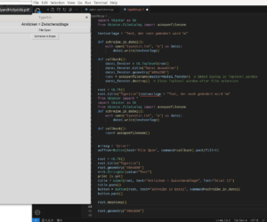 Python – tkinter mit Beispielen – Programmieren lernen