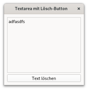 PyQt – Erstellung eines Button zum Löschen – Programmieren lernen
