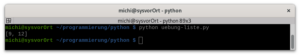 Python Liste – Programmieren lernen