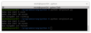 Python Grundbefehle – Programmieren lernen