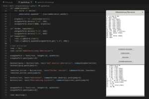 Python – tkinter mit Beispielen – Programmieren lernen