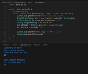 Java einfache Beispiele – Programmieren lernen