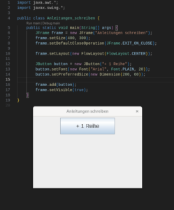 Java Swing – Programmieren lernen